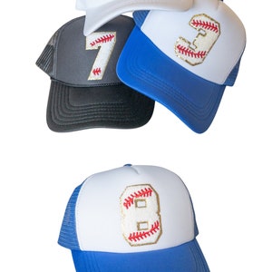 Custom Number Baseball Hat Personalized Gift Baseball Mom Hat Custom ...