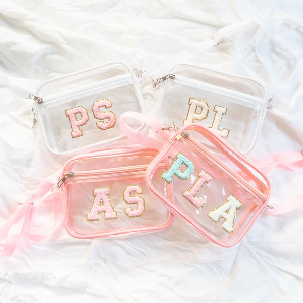Custom Clear Preppy Bag Etsy