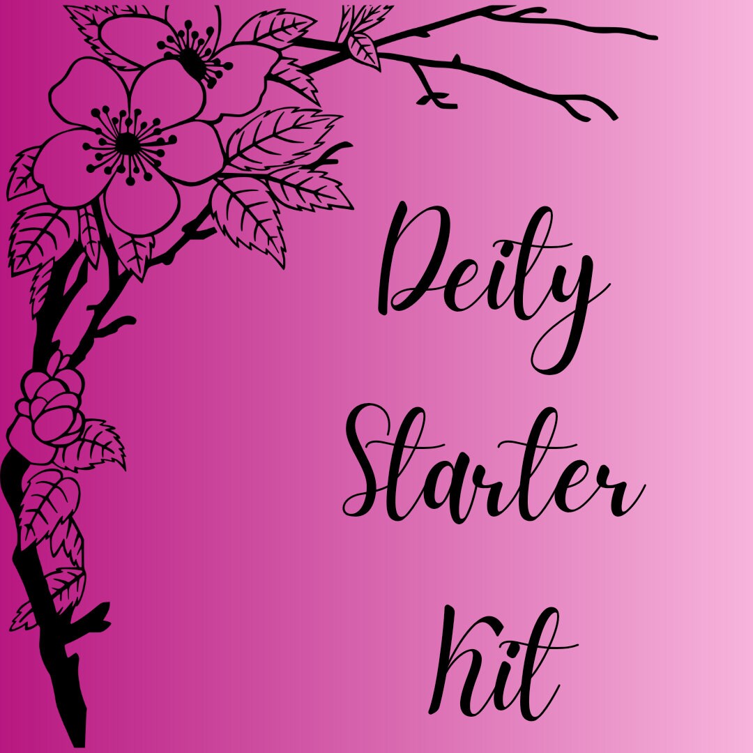 Custom Deity Starter Kit Includes: One Deity Taper Candle, Deity Candle ...