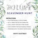NATURE SCAVENGER HUNT Outdoor, Kids, Family Activity Game, Printable ...