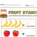 Counting Practice Worksheet: Fruit. Printable, Digital, Worksheet ...