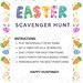 EASTER SCAVENGER HUNT ,indoor and Outdoor Activity, Kids, Family ...