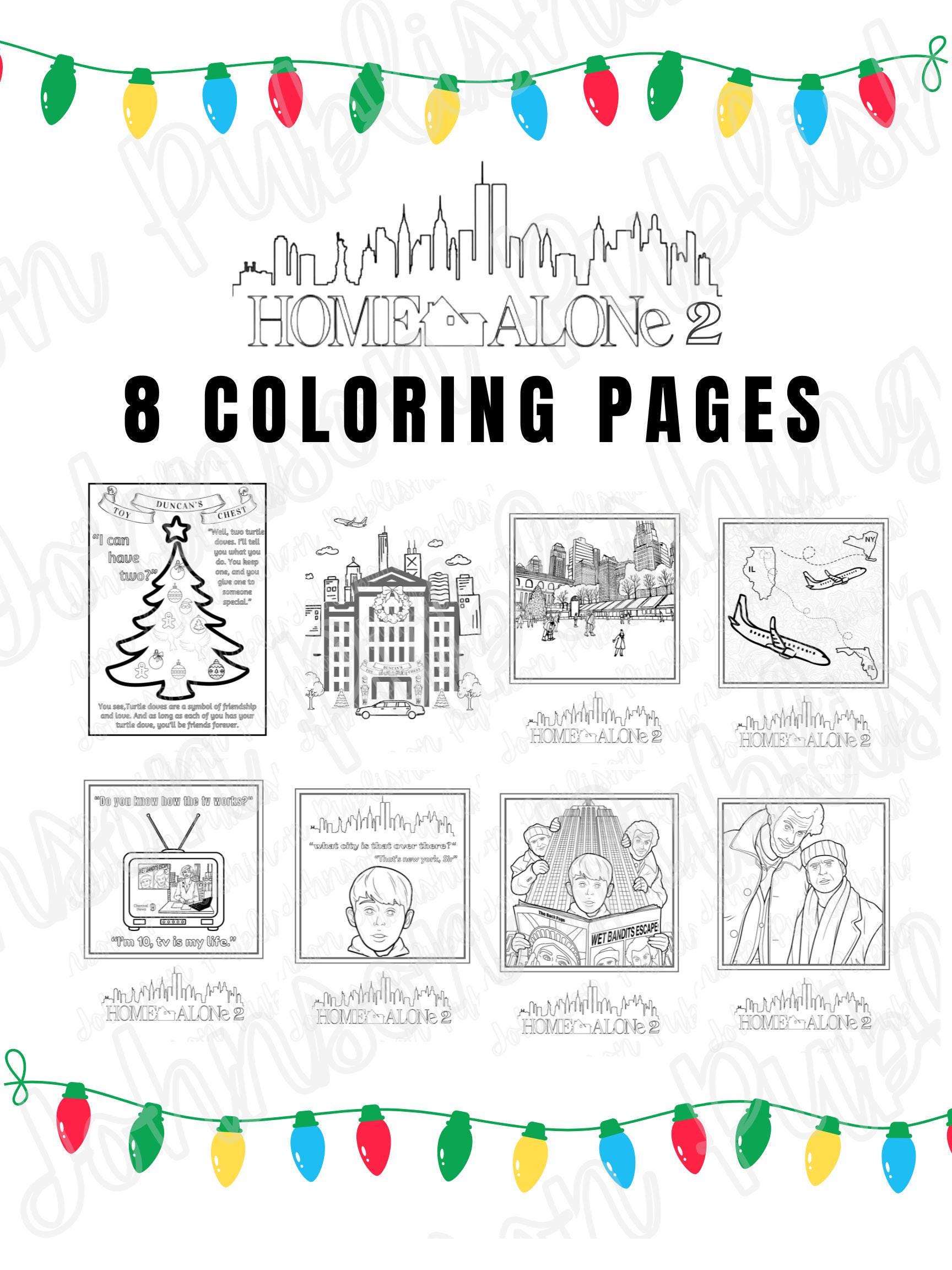 HOME ALONE 2: Lost in New York Movie Companion, Printable Instant ...