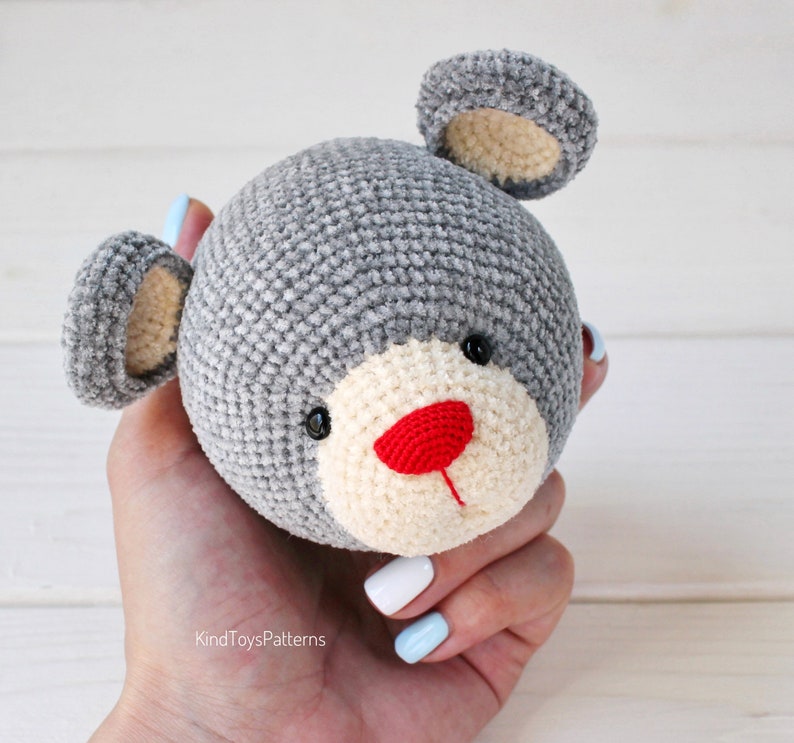 Baby Bear Crochet Pattern Crochet Bear Tutorial Amigurumi - Etsy Canada