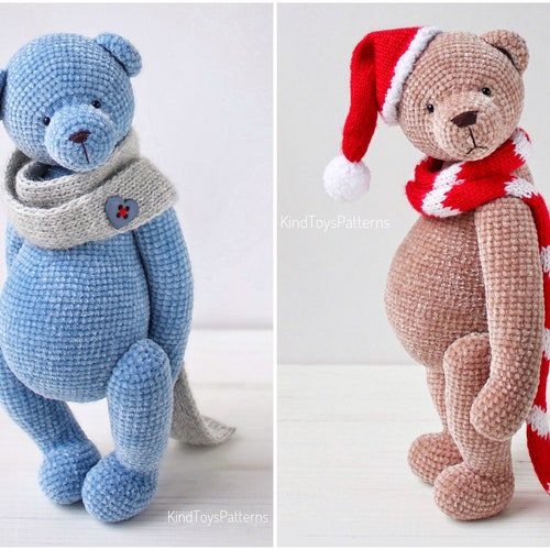 Crochet Pattern Teddy Bear Amigurumi Pdf Tutotial Amigurumi - Etsy Australia