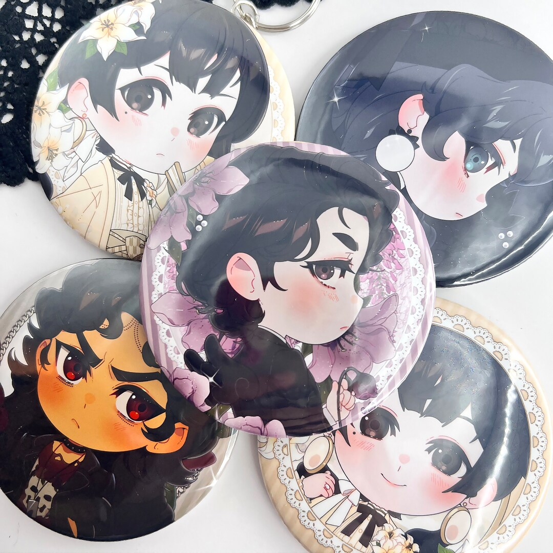 23:4 Chibi Button Pin / Keychain 3 Inch Pinback Button Anime - Etsy