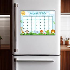 EDITABLE Printable August Calendar 2025 | Back to School Calendar ...