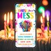 Digital Art Party Dress for a Mess Invitation | Animated Boys or Girls ...