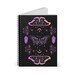 Moth and Butterfly Spiral Notebook - Ruled Line, Purple Moth Spiral ...
