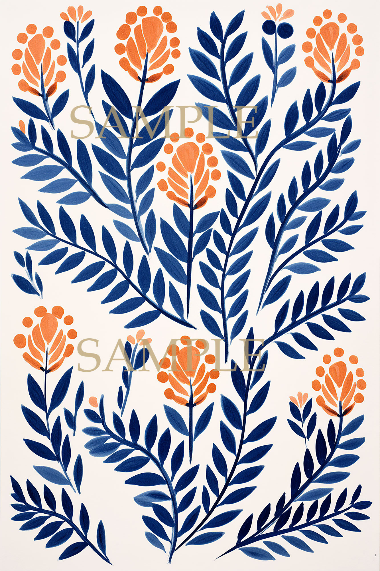 Colorful Art Gallery Wall, Printable Original Paintings for Download ...