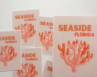 VINYL STICKER Seaside, Florida Tower/30a - Etsy