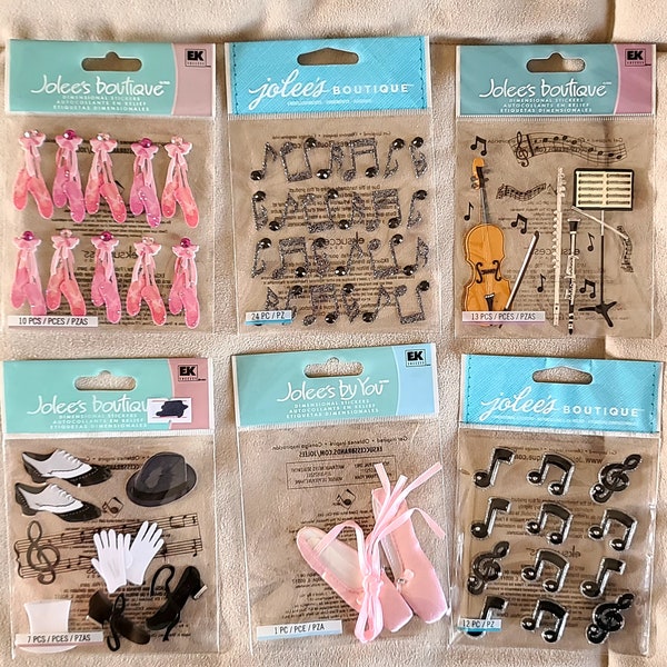 3 D Jolee Stickers - Etsy
