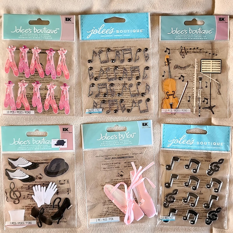Jolees Boutique 3d Stickers - Etsy