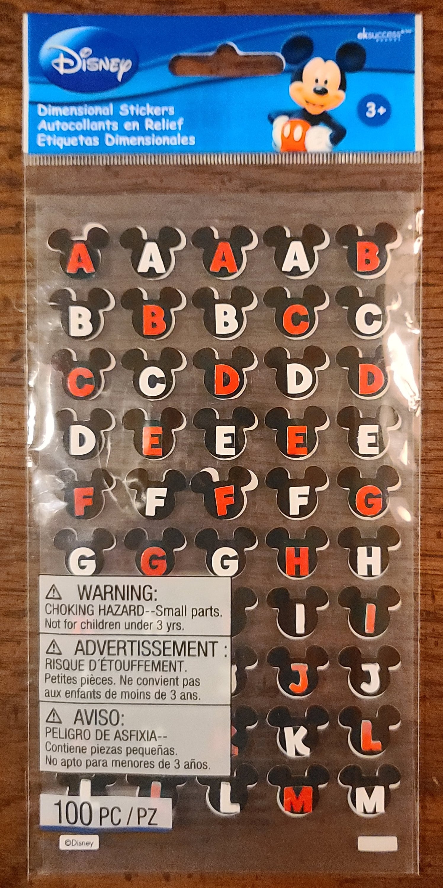 Disney/mickey Mouse Scrapbook Stickers (UPDATED 02/27/24) - Etsy