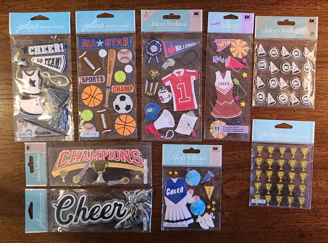 Jolee's Boutique Cheerleading, Championships & All Stars Scrapbook ...
