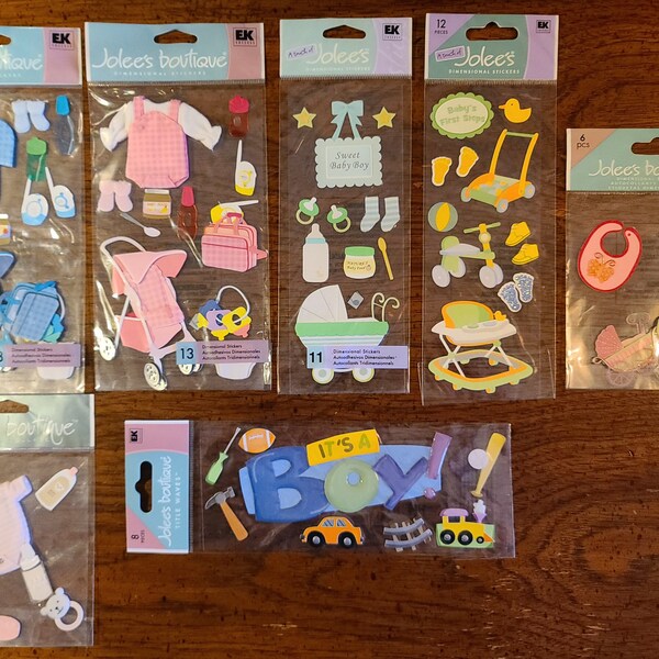 Baby Girl Stickers Scrapbook - Etsy