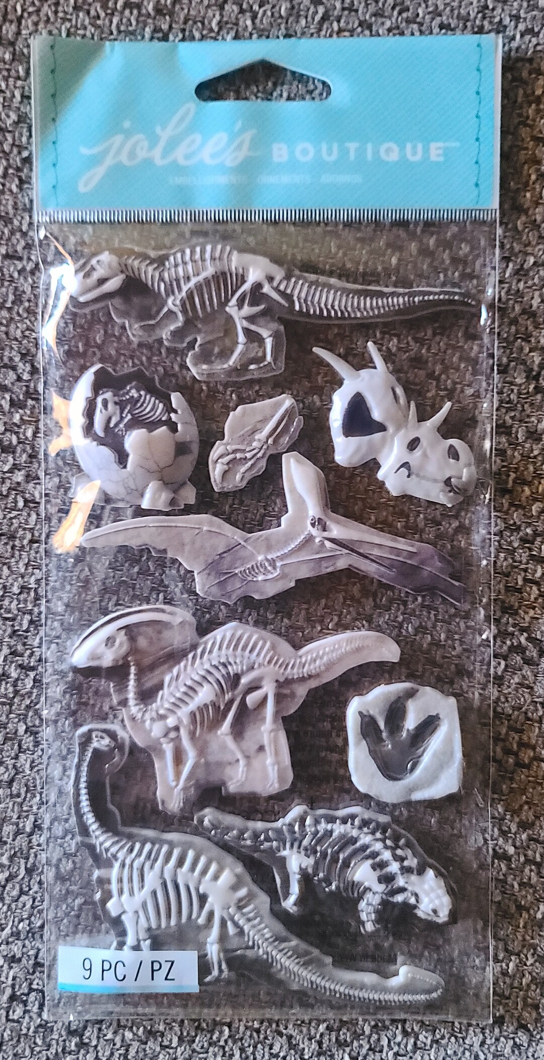 Jolee's Boutique DINOSAUR FOSSILS Scrapbook Stickers - Etsy