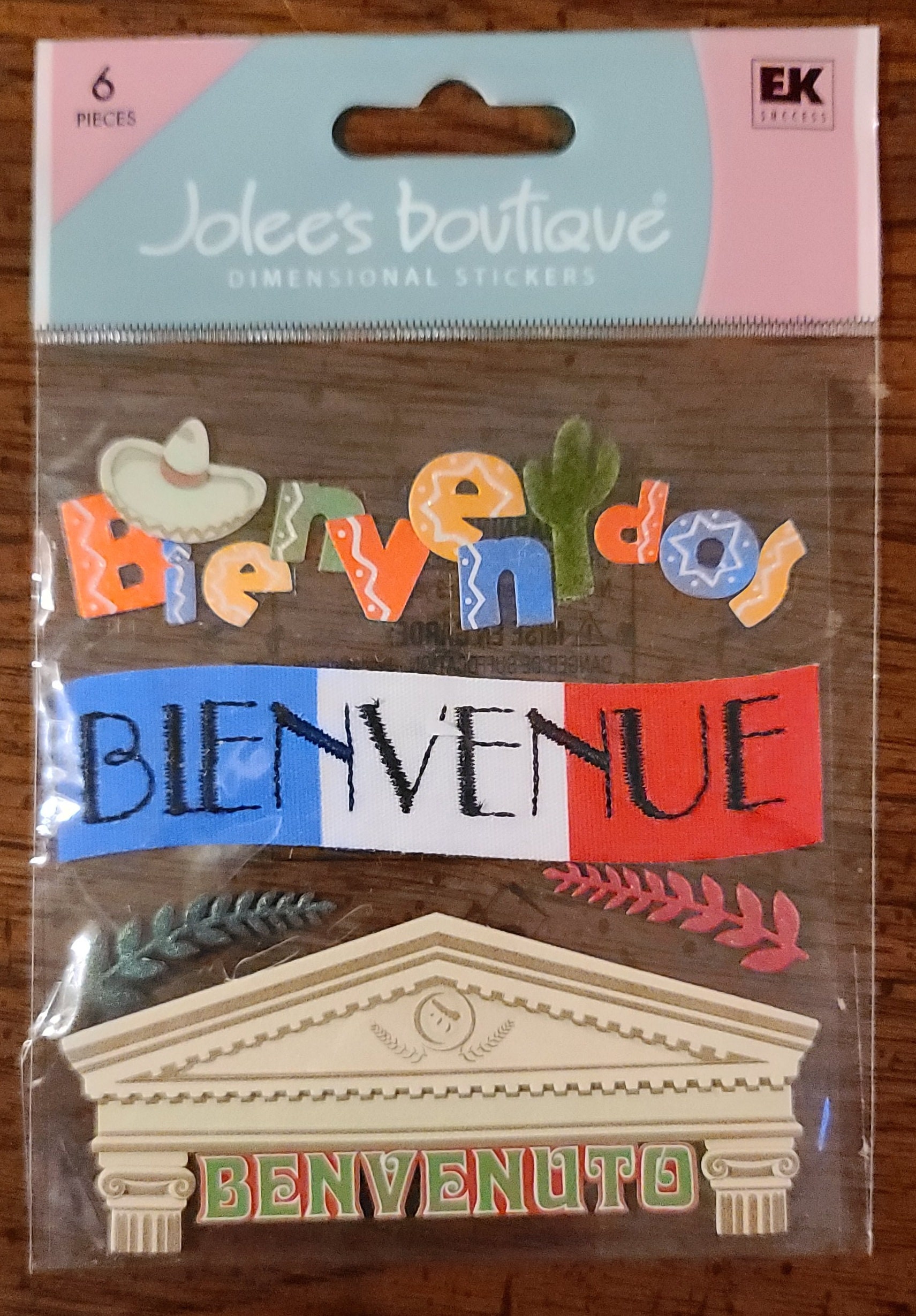 Jolee's Boutique Destinations III Scrapbook Stickers (UPDATED 01/24/24 ...