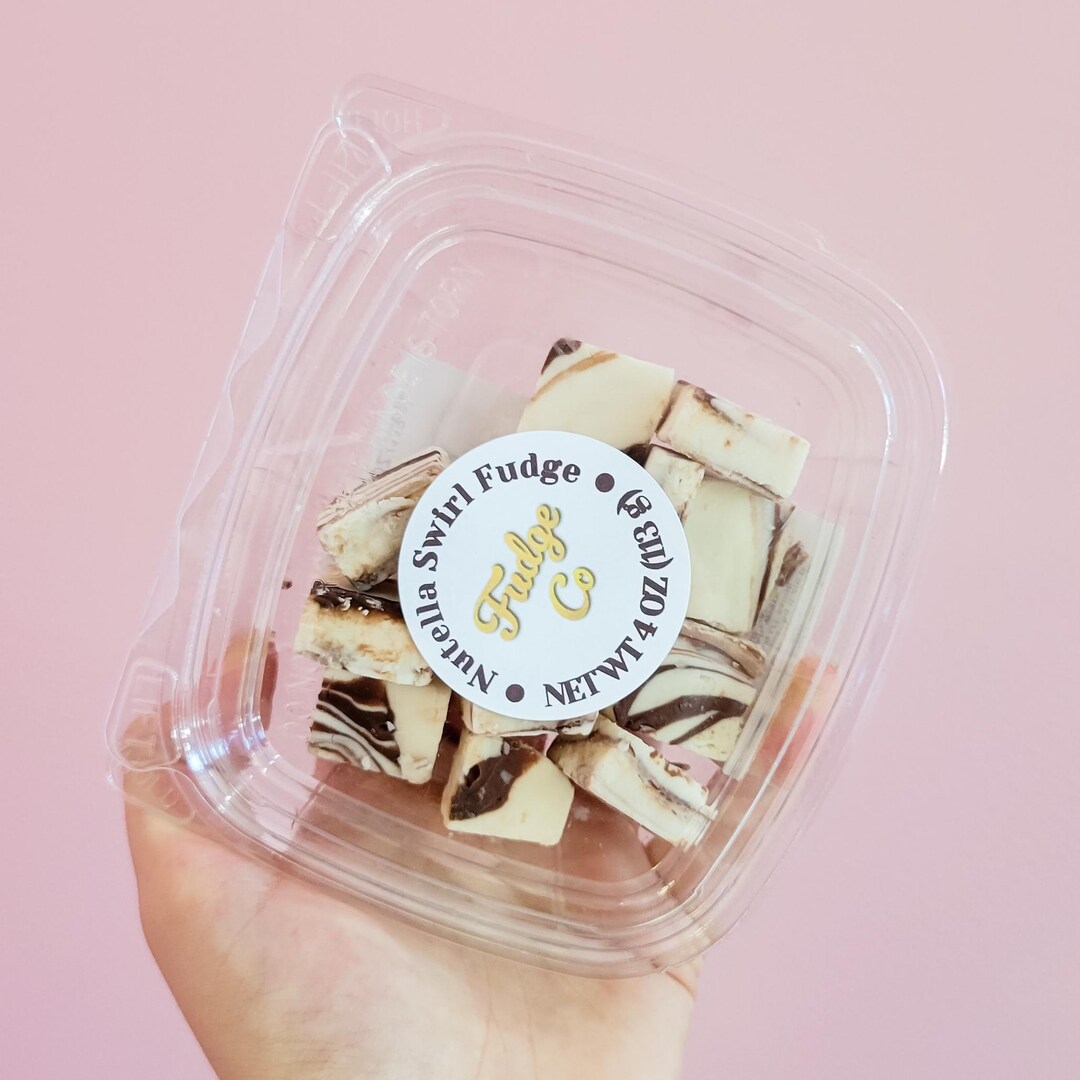 Hazelnut Swirl Fudge - Etsy