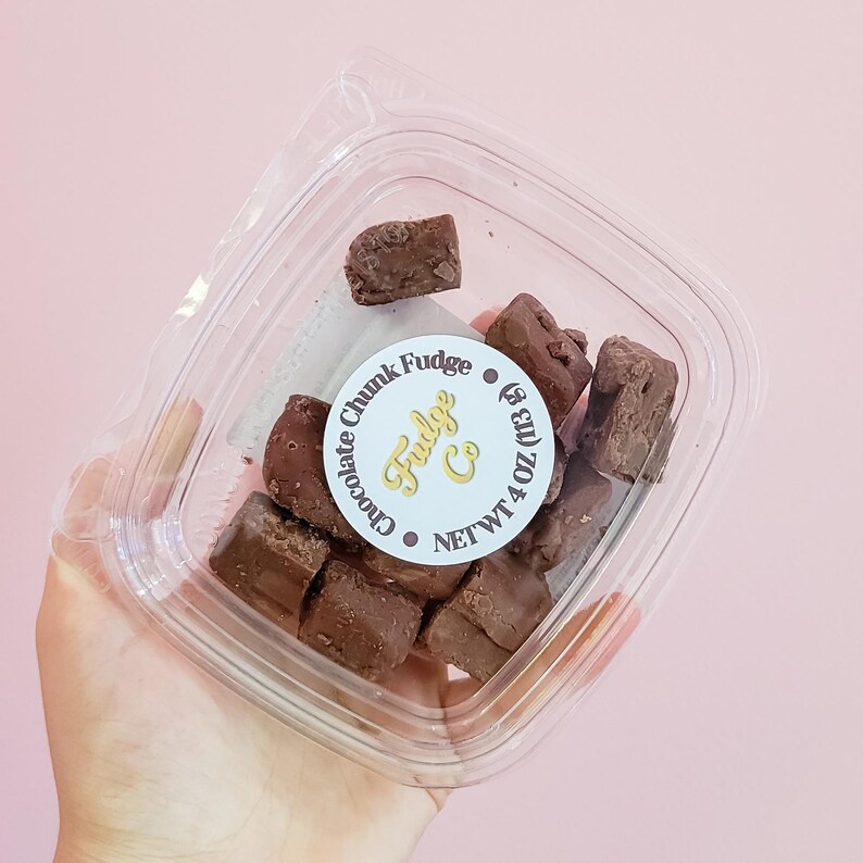 Chocolate Chunk Fudge - Etsy