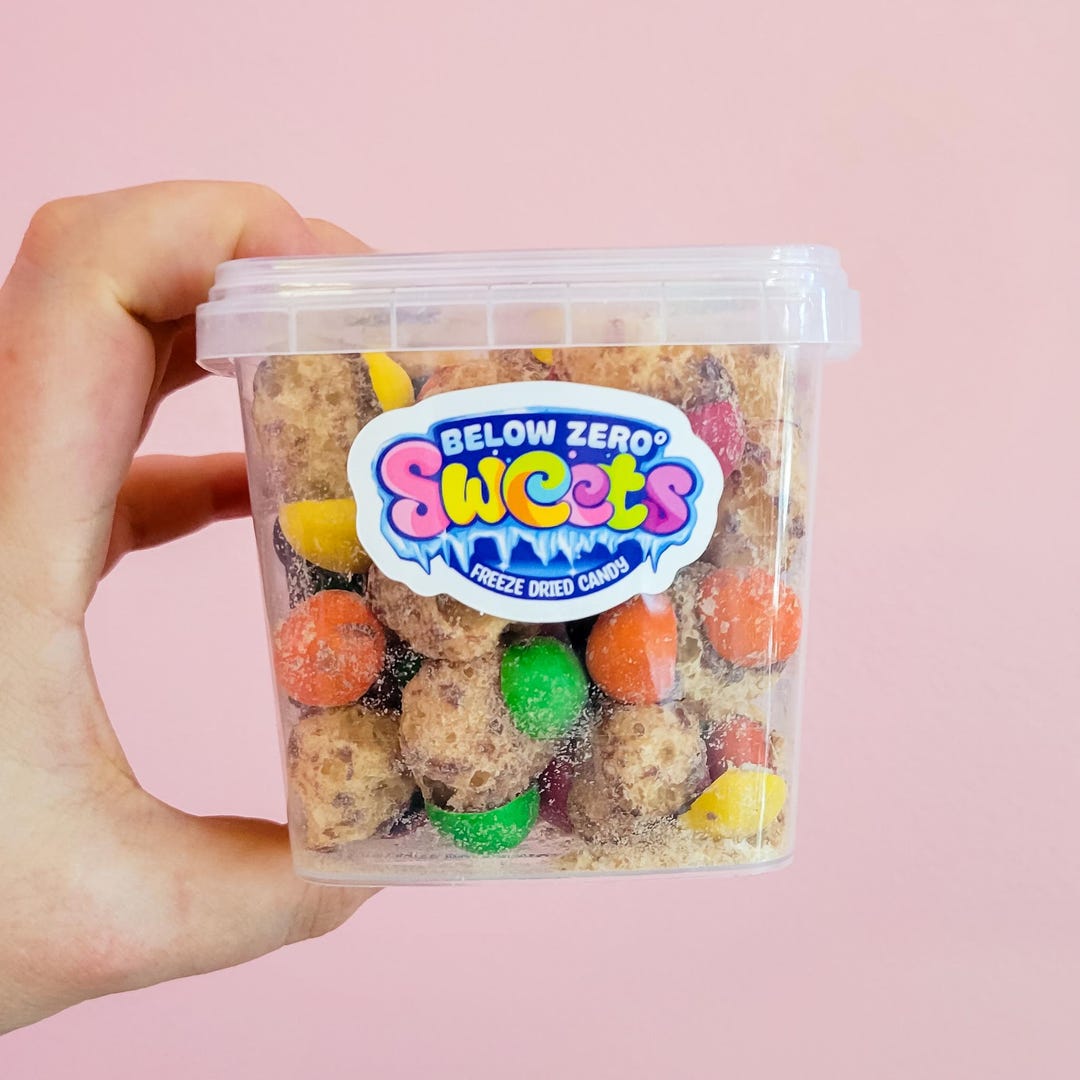 Freeze Dried Caramel Rainbow Puffs - Etsy