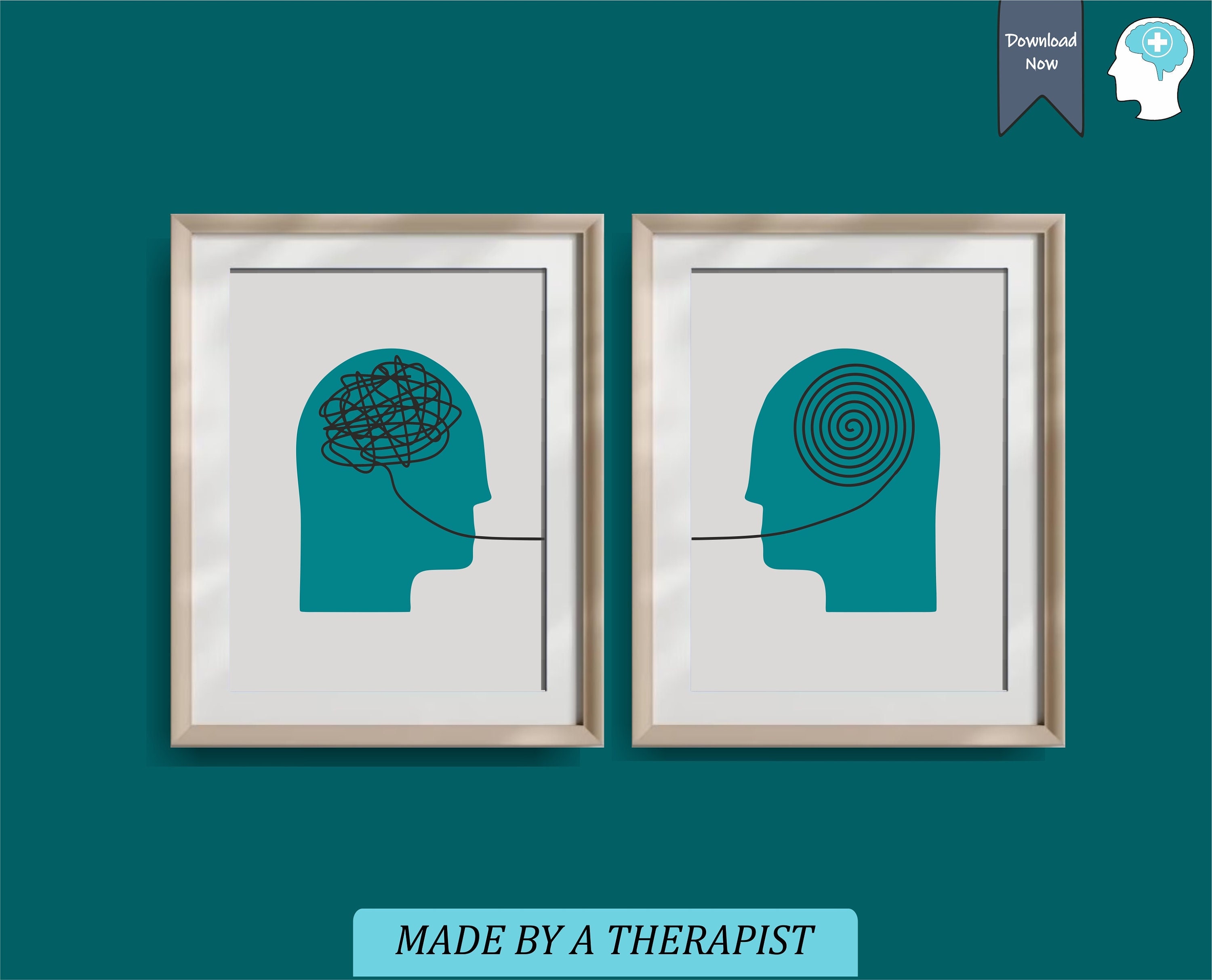 Speech Therapy Wall Art Therapy Talking Helps Therapist Office Art ...