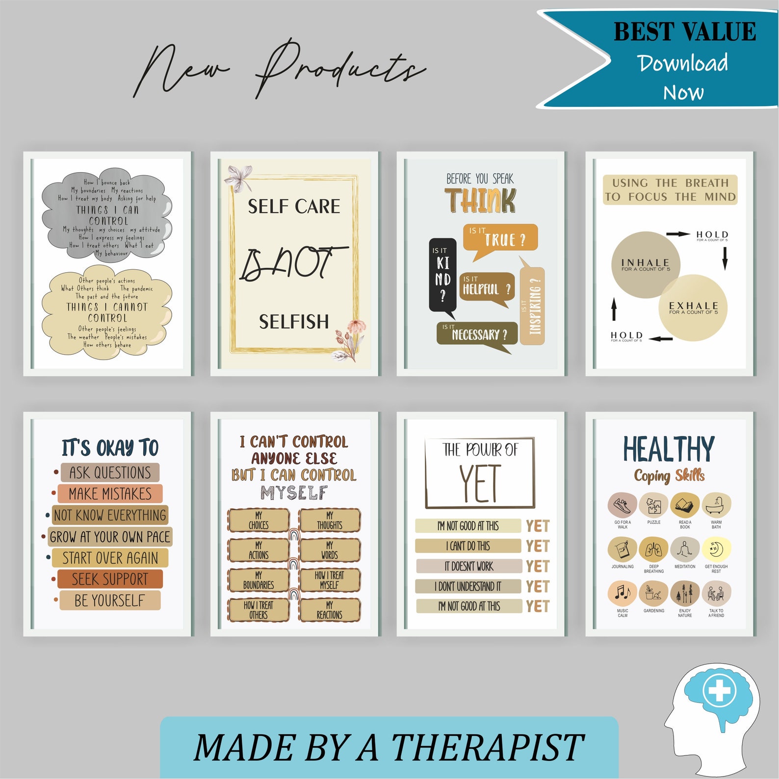 50 Therapist Office Decor Signs Counseling Posters Therapy - Etsy