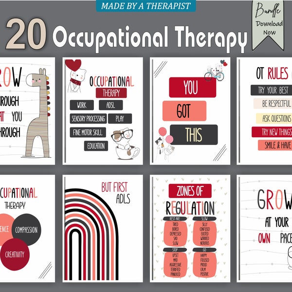 Occupational Therapy Svg Bundle - Etsy