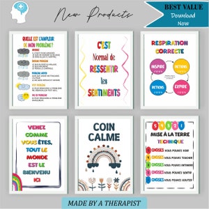 28 French Affiches Santé Mentale Therapy Print French Affiche Enfant ...