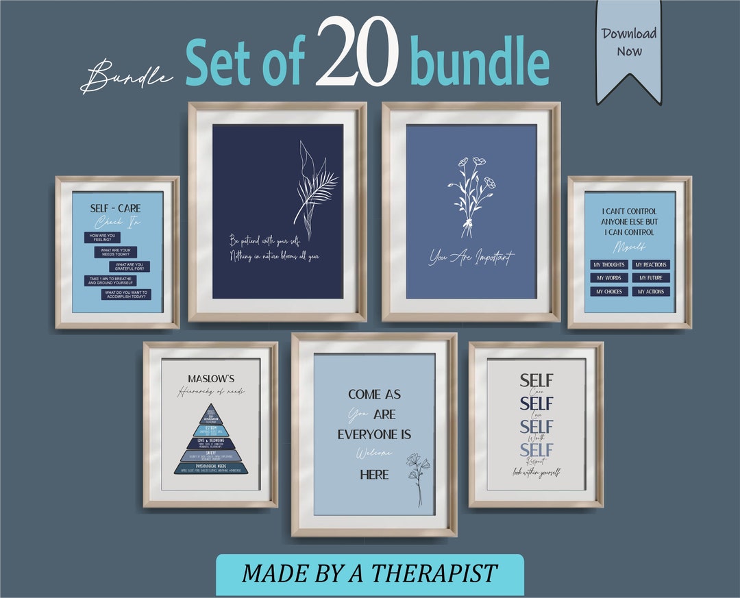 20 Calming Corner Bulletin Board Kit Classroom Decor Speech Therapy ...