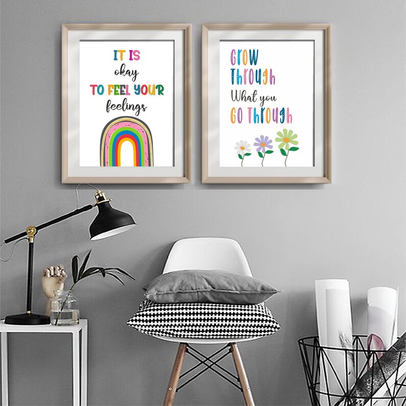 34 Calming Corner Sign Safe Space, School Secretary Office Decor ...