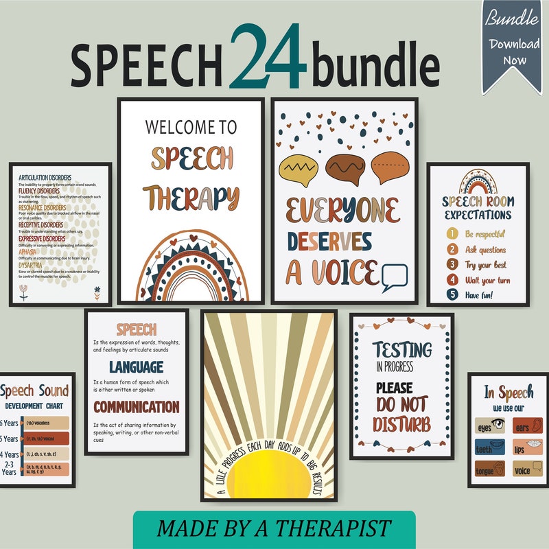 Speech Pathology - Etsy