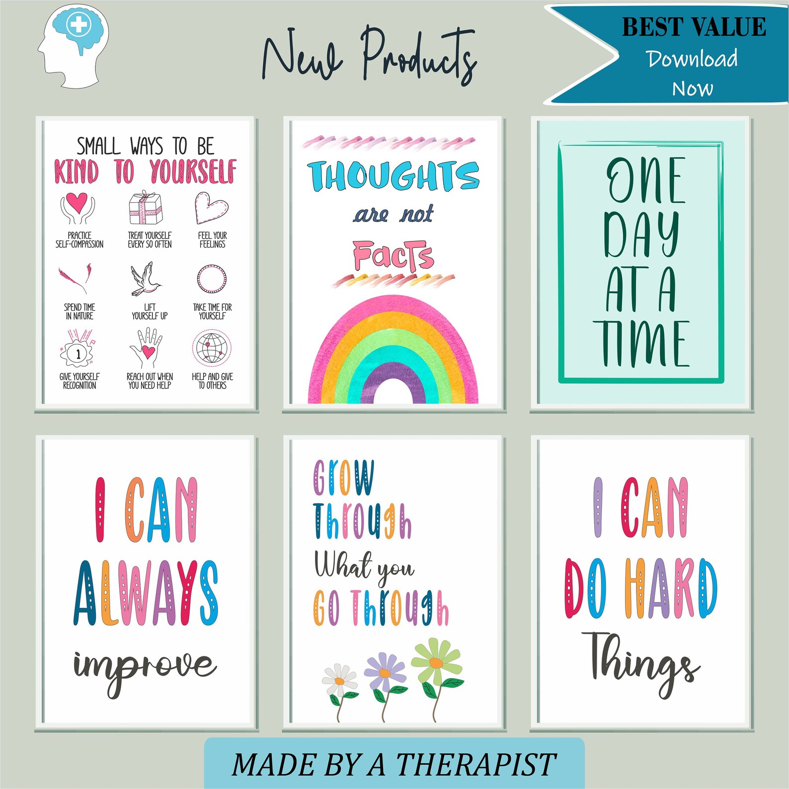 38 Calm Corner Posters, Calming Corner, Classroom Decor, Calm Down ...