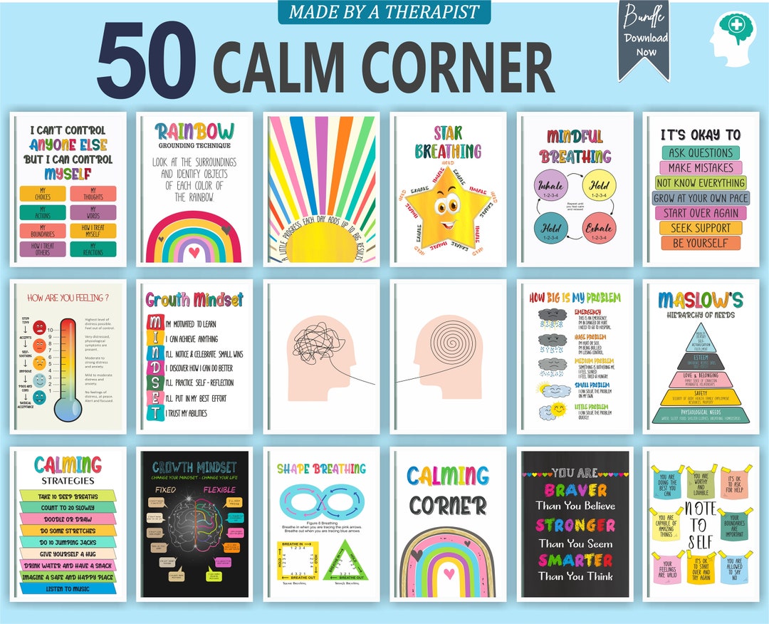 50 School Psychologist Wall Art Social Worker Office Decor Mental ...