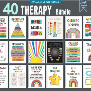 40 Speech Therapy Decor for Office, Calming Corner, Science Classroom ...