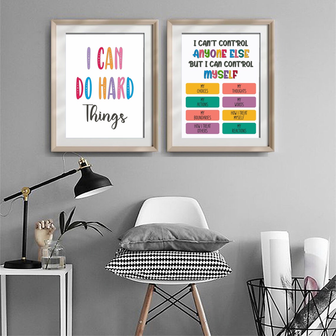 30 Calm Corner Printable School Counselor Posters Calming Corner ...