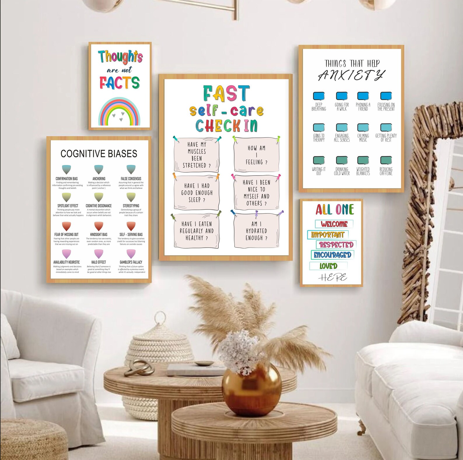 45 Calm Down Corner Calming Corner Posters Rainbow Breathing Self ...