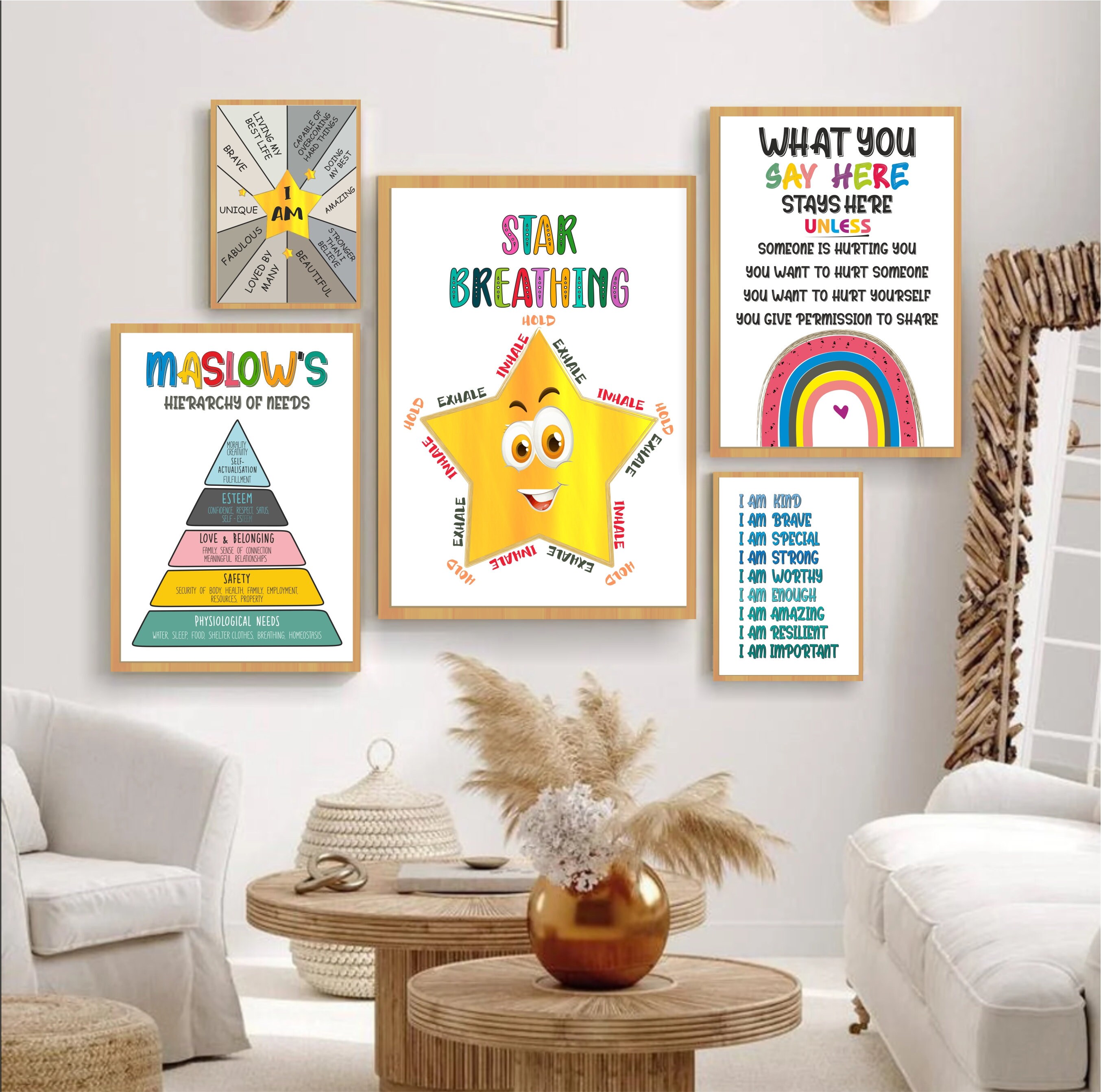 30 Therapy Art Health Room Sign Educational Posters Printable - Etsy