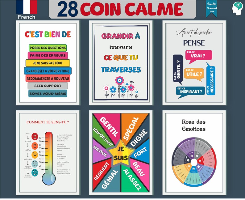 28 French Affiche Enfant Trousse école Classroom Decor Affiches ...