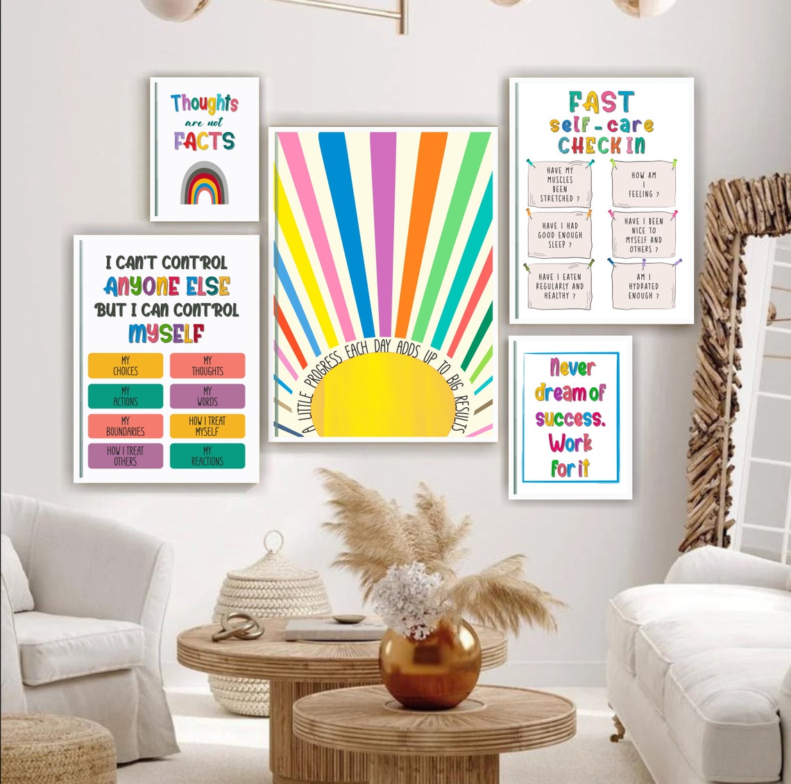 40 Educational Posters Printable Emotions Poster Health Room Sign ...