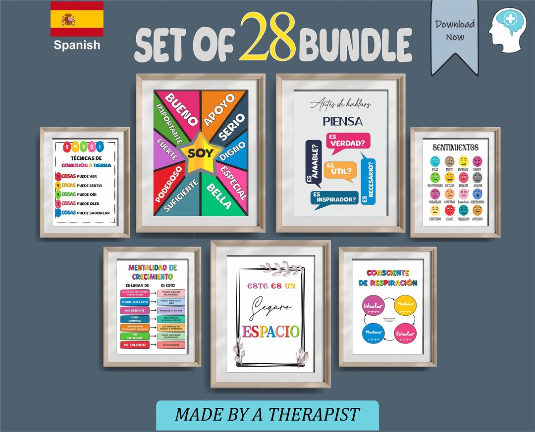 28 Calming Corner Calm Down Docorations En Spanish Breathing Techniques ...