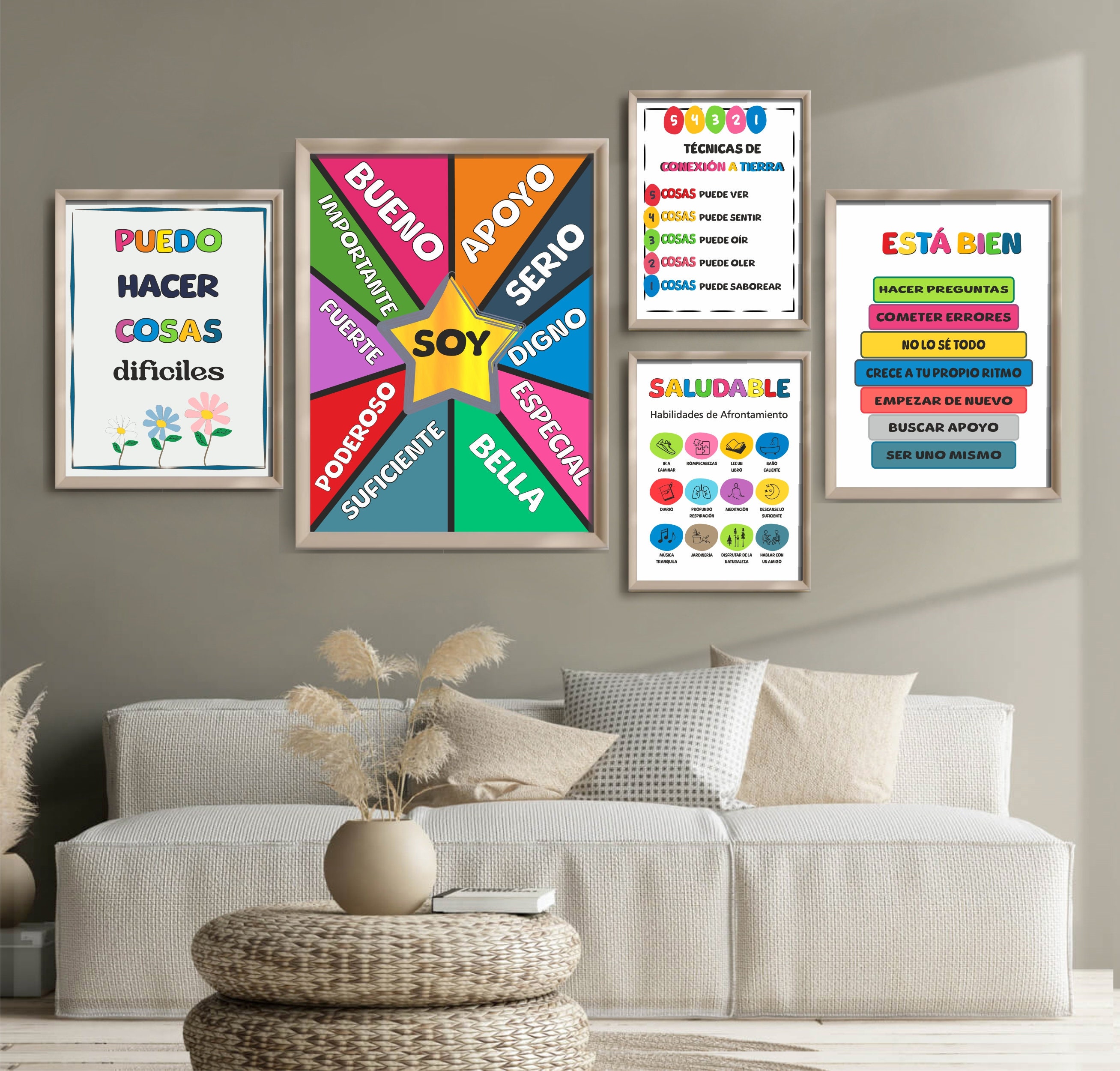 28 Spanish Social Emotional, Therapy Room Decor, Spanish School ...