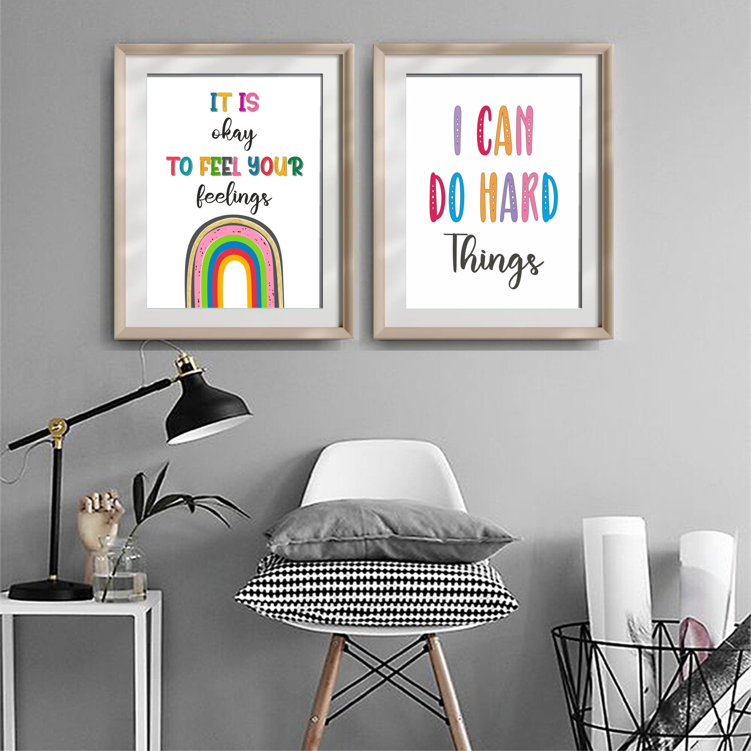 25 Kids Mental Health Bulletin Board Kit Social Worker Therapy Back to ...