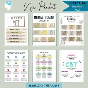 45 Boho Office Therapy Decor Calming Down Corner Safe Space Poster ...