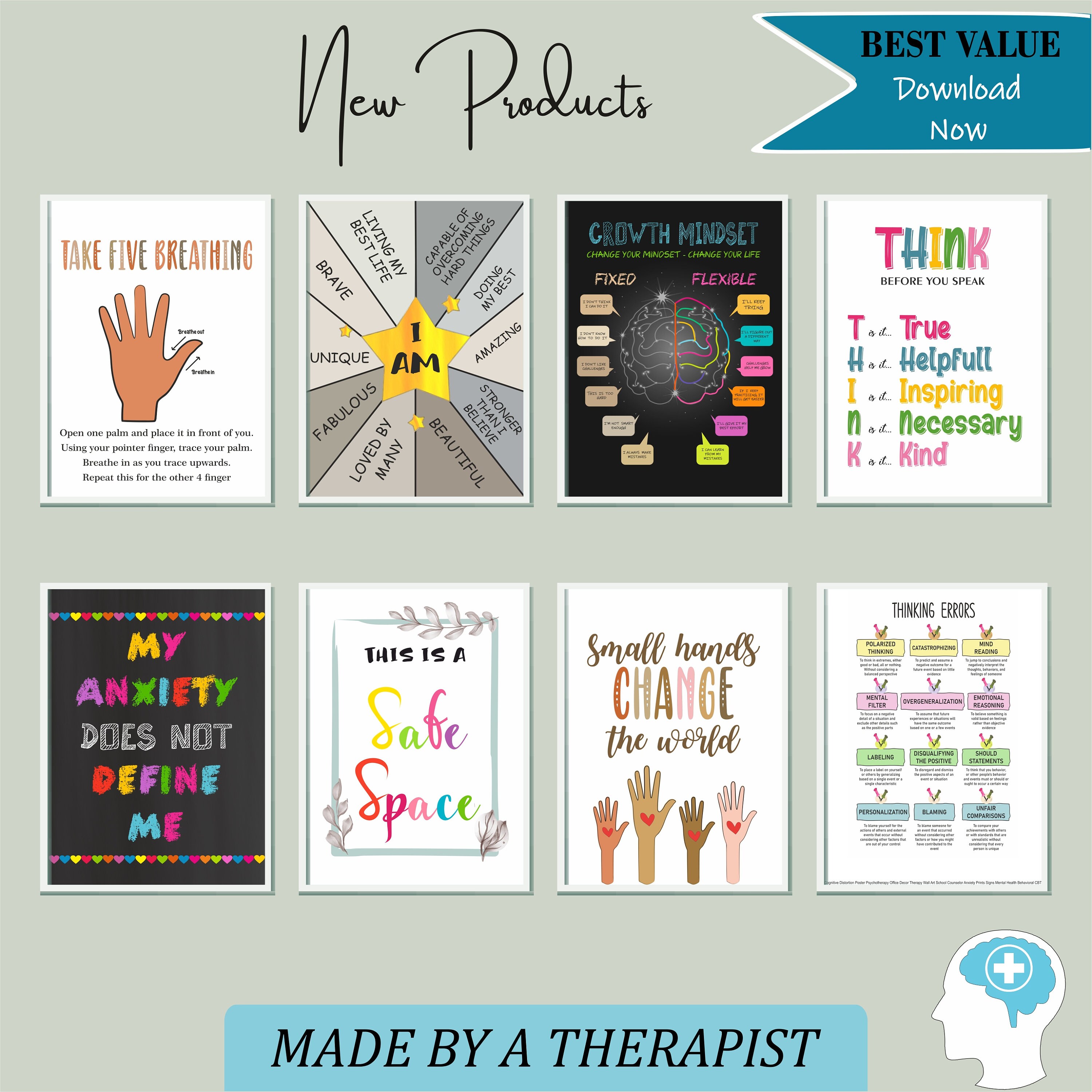 45 Feelings Chart, English Classroom Posters, Calming Corner Breathing ...