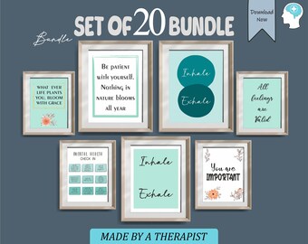 24 Calming Corner Classroom Retro Calm Down Printable Decor Wall Art ...