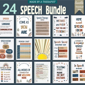 36 Calm Down Corner Calming Corner Posters Slp Decor Rainbow Breathing ...