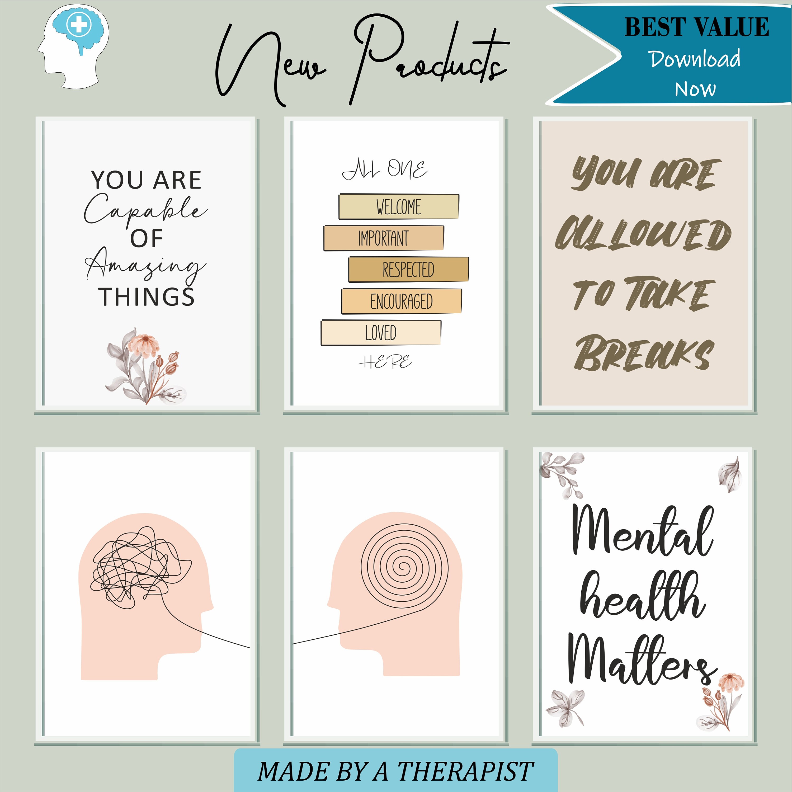 30 School Psychologist Therapy Office Decor School Counselor Bulletin ...