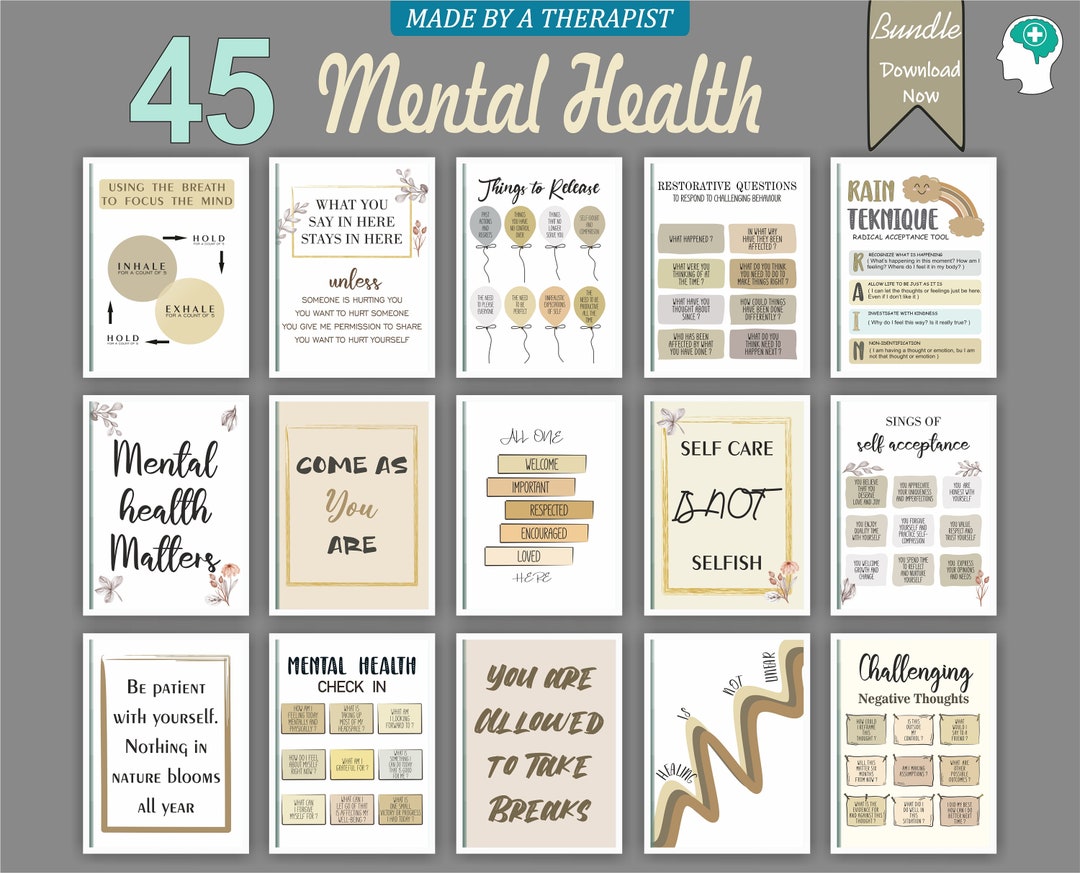 45 Boho Classroom Decor Bundle Safe Space Poster Educational Posters ...