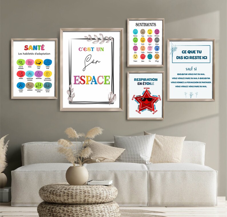 28 French Affiche Enfant Trousse école Classroom Decor Affiches ...
